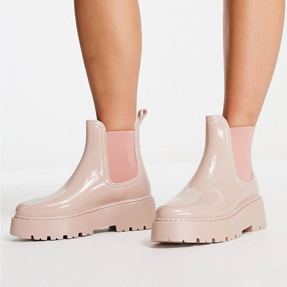 Shoes | Brand New Beigenudepale Pink Weatherproof Boots | Poshmark